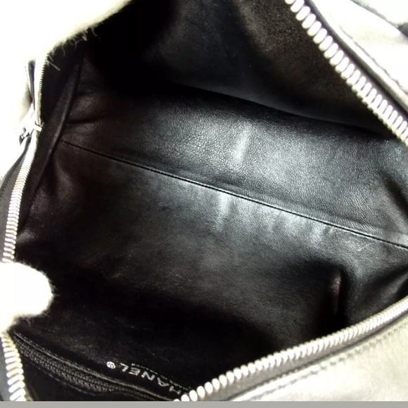 CHANEL | Bags | Auth Chanel 662309 Bicolor Cc Mark Handbag | Poshmark